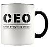 CEO - Chief Everything Officer Mug - Funny Gift for Entrepreneurs ...
