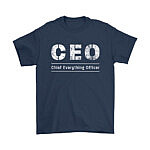 CEO T-Shirt: Chief Everything Officer - Smart Foxes