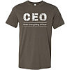 CEO T-Shirt: Chief Everything Officer - Smart Foxes