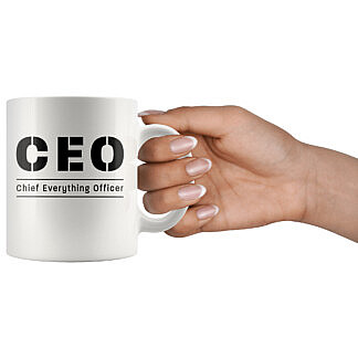 CTO + CEO Mugs Funny Couples Gift - Smart Foxes