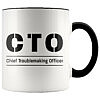 Chief Troublemaking Officer Mug - Funny Gift CTO - Smart Foxes