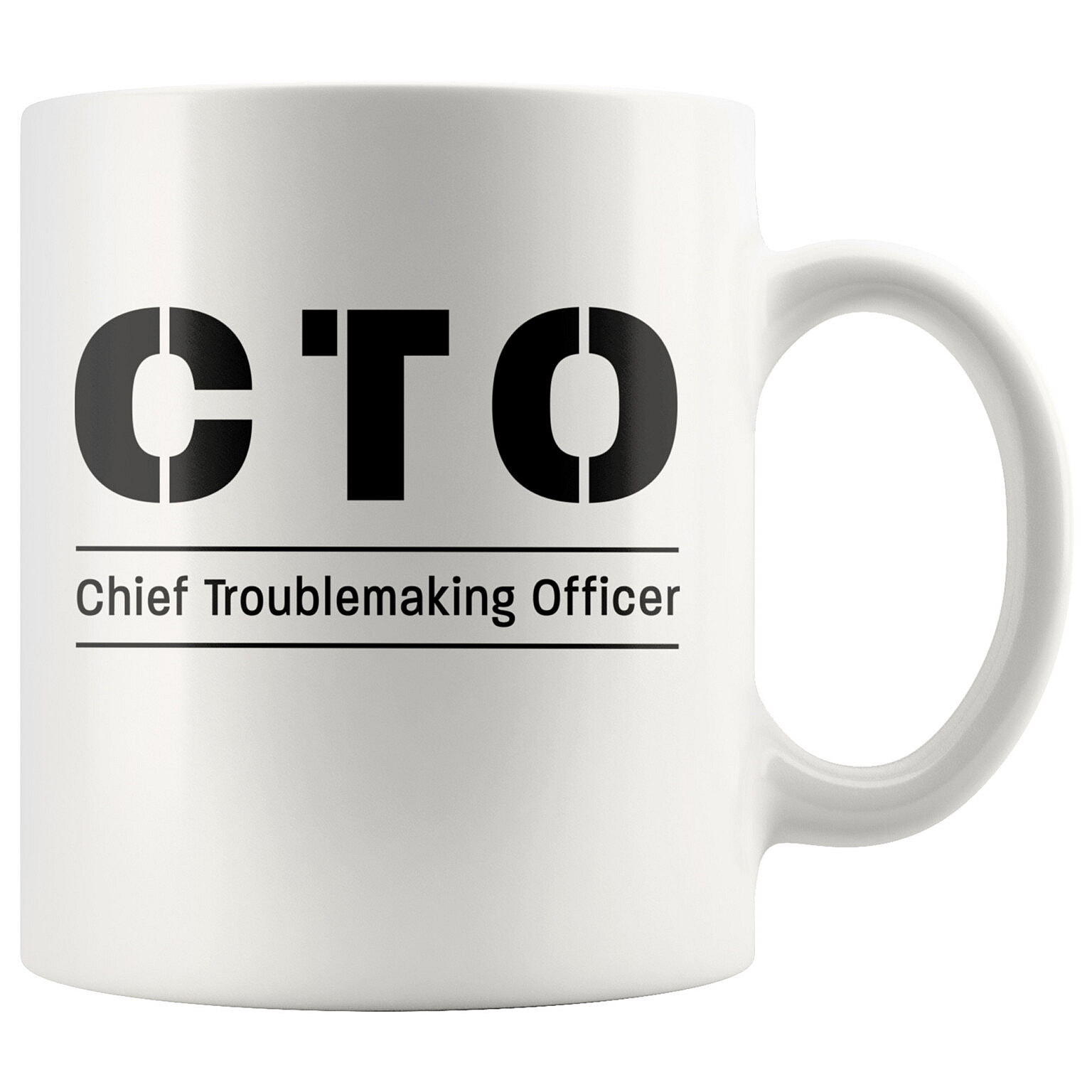 CTO + CEO Mugs Funny Couples Gift - Smart Foxes