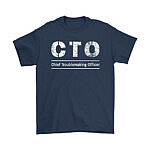 Chief Troublemaking Officer T-Shirt - Funny CTO Tee - Smart Foxes