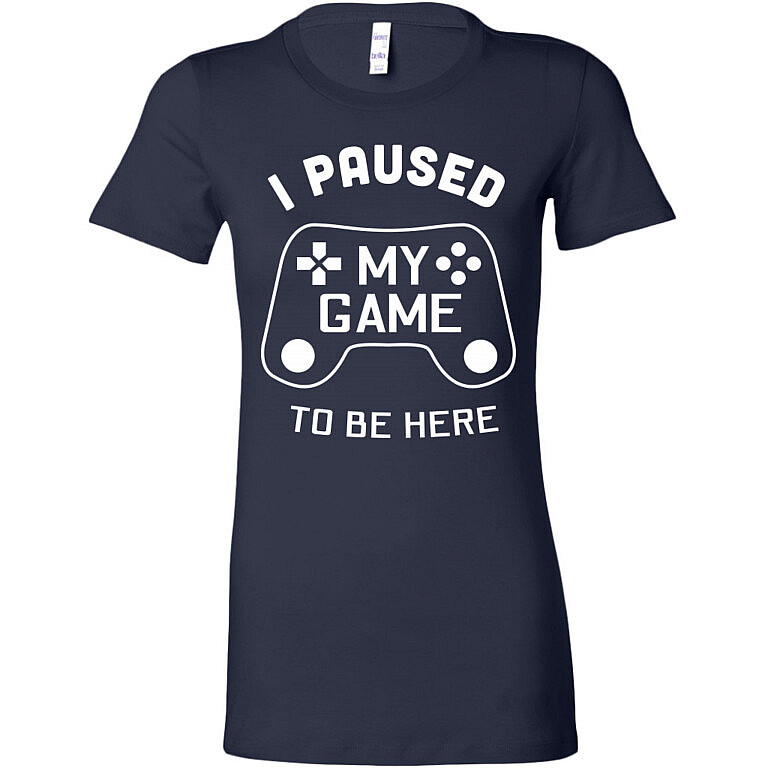 I Paused My Game T-ShirtT-Shirt for Video Gamers - Smart Foxes