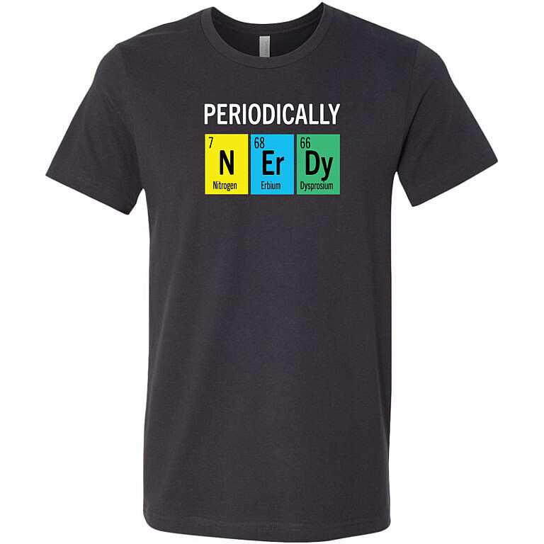 Periodically Nerdy T-Shirt - Gift for Science Student - Smart Foxes