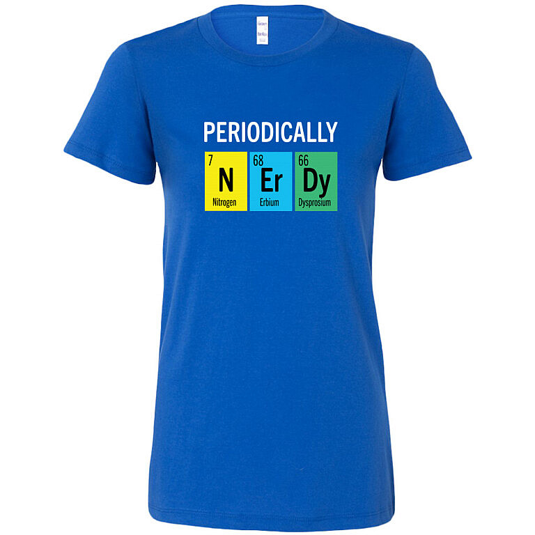 Periodically Nerdy T-Shirt - Gift for Science Student - Smart Foxes