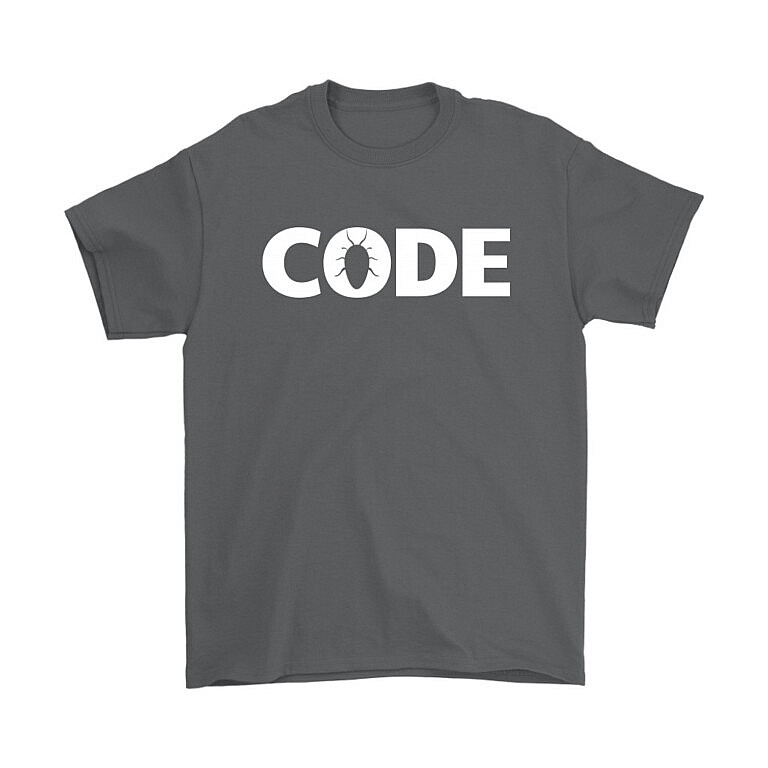 Code T-Shirt for Programmers - Contains Bug - Smart Foxes