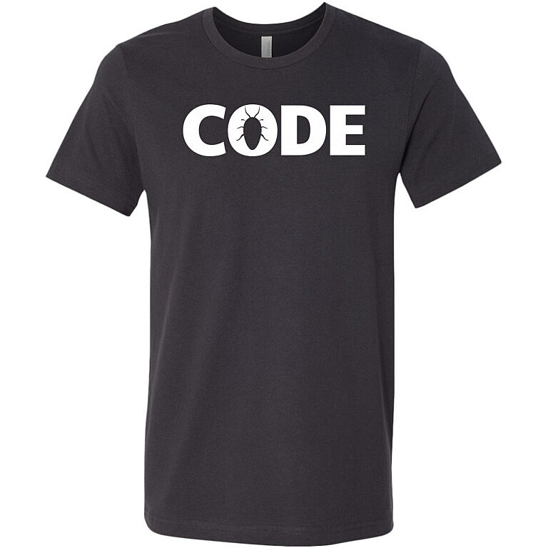 Code T-Shirt for Programmers - Contains Bug - Smart Foxes