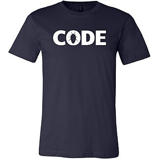 Code T-Shirt for Programmers - Contains Bug - Smart Foxes