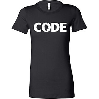 Code T-Shirt for Programmers - Contains Bug - Smart Foxes