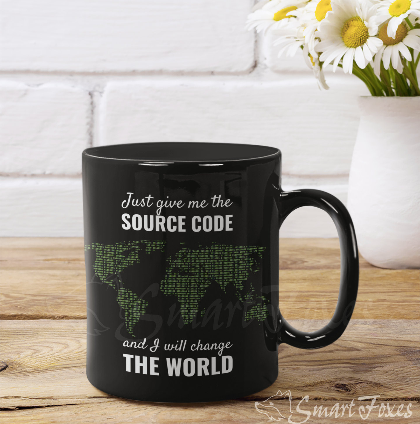 Give Me the Source Code Mug - Smart Foxes