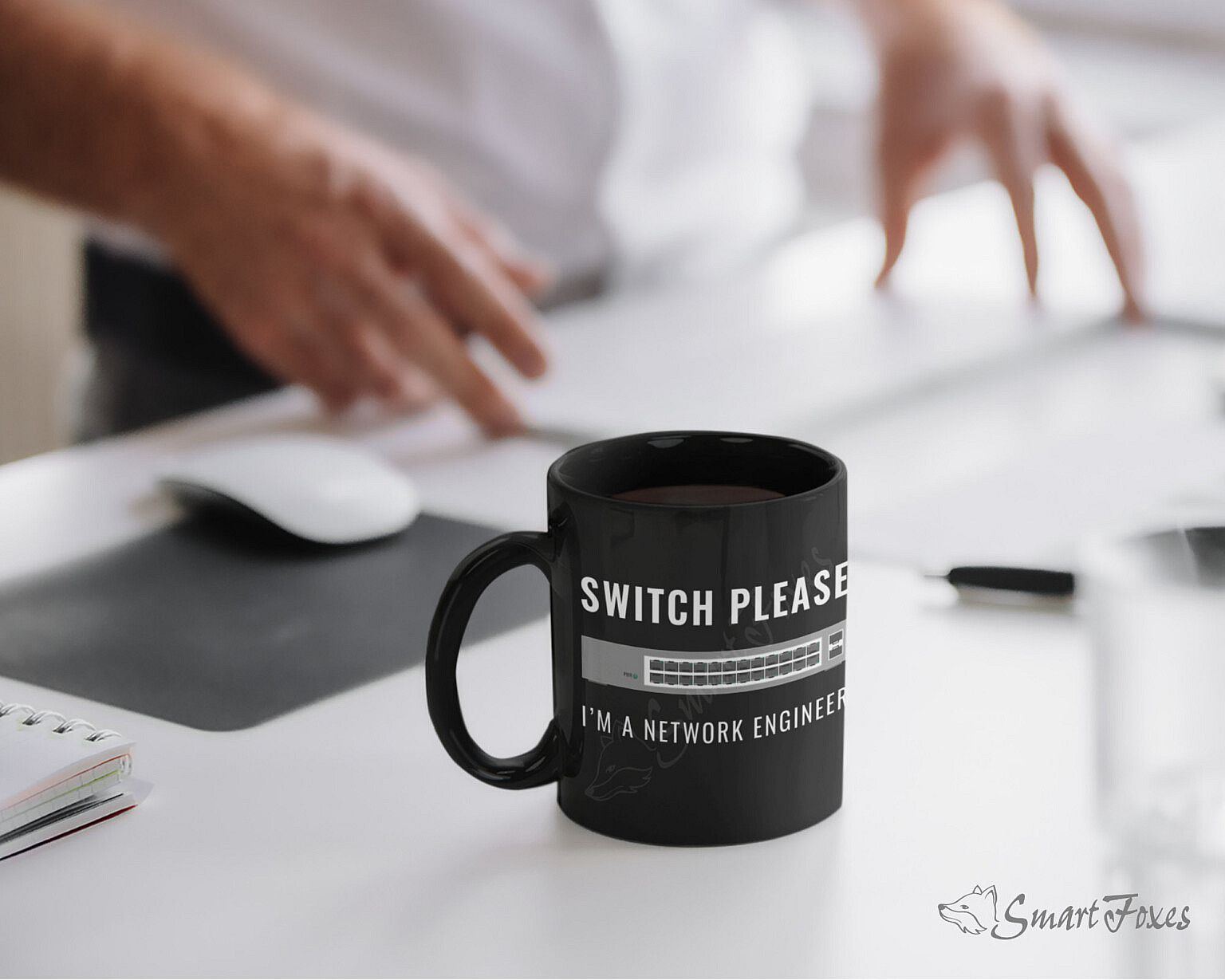 Switch Please Mug - Smart Foxes