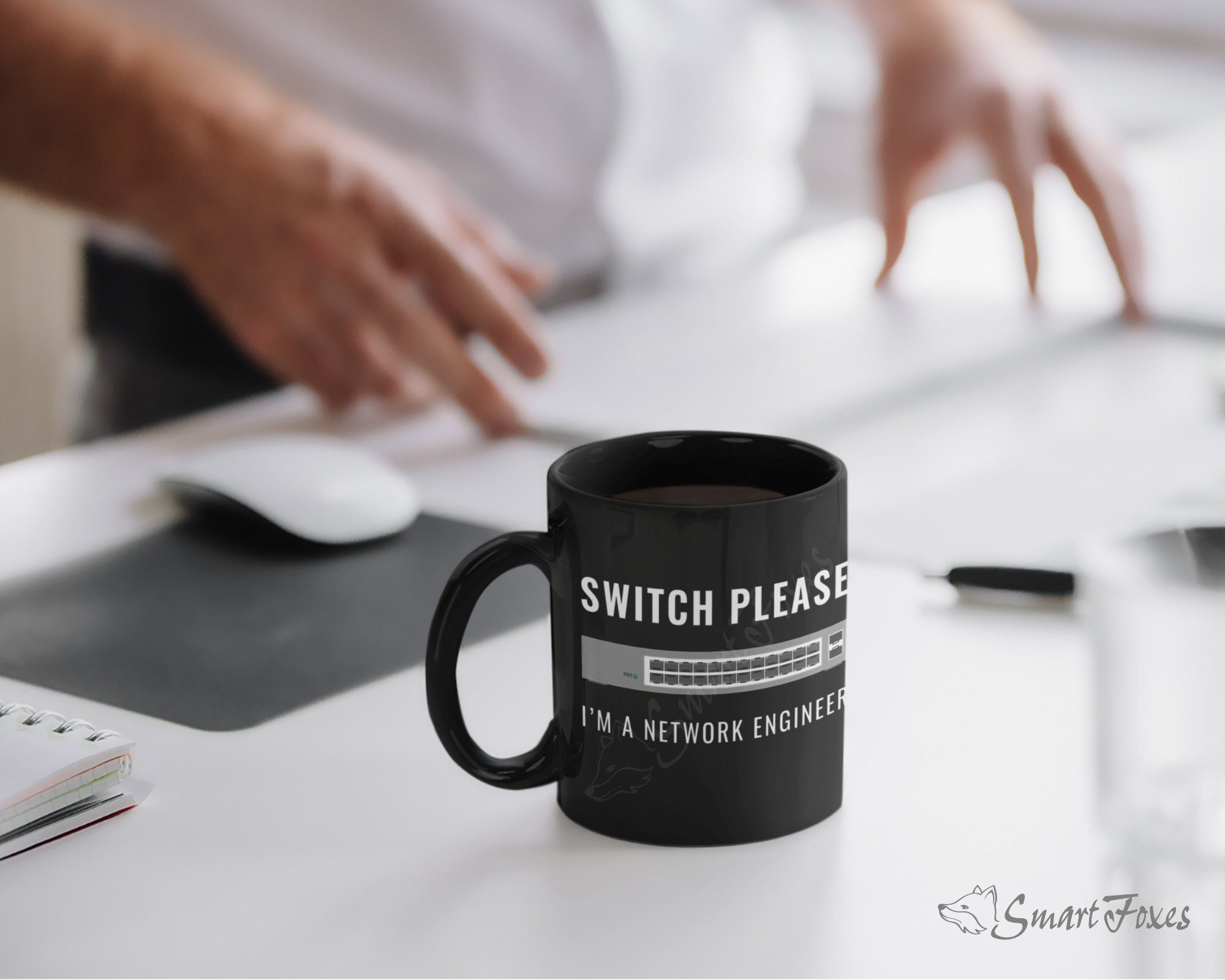 Switch Please Mug - Smart Foxes